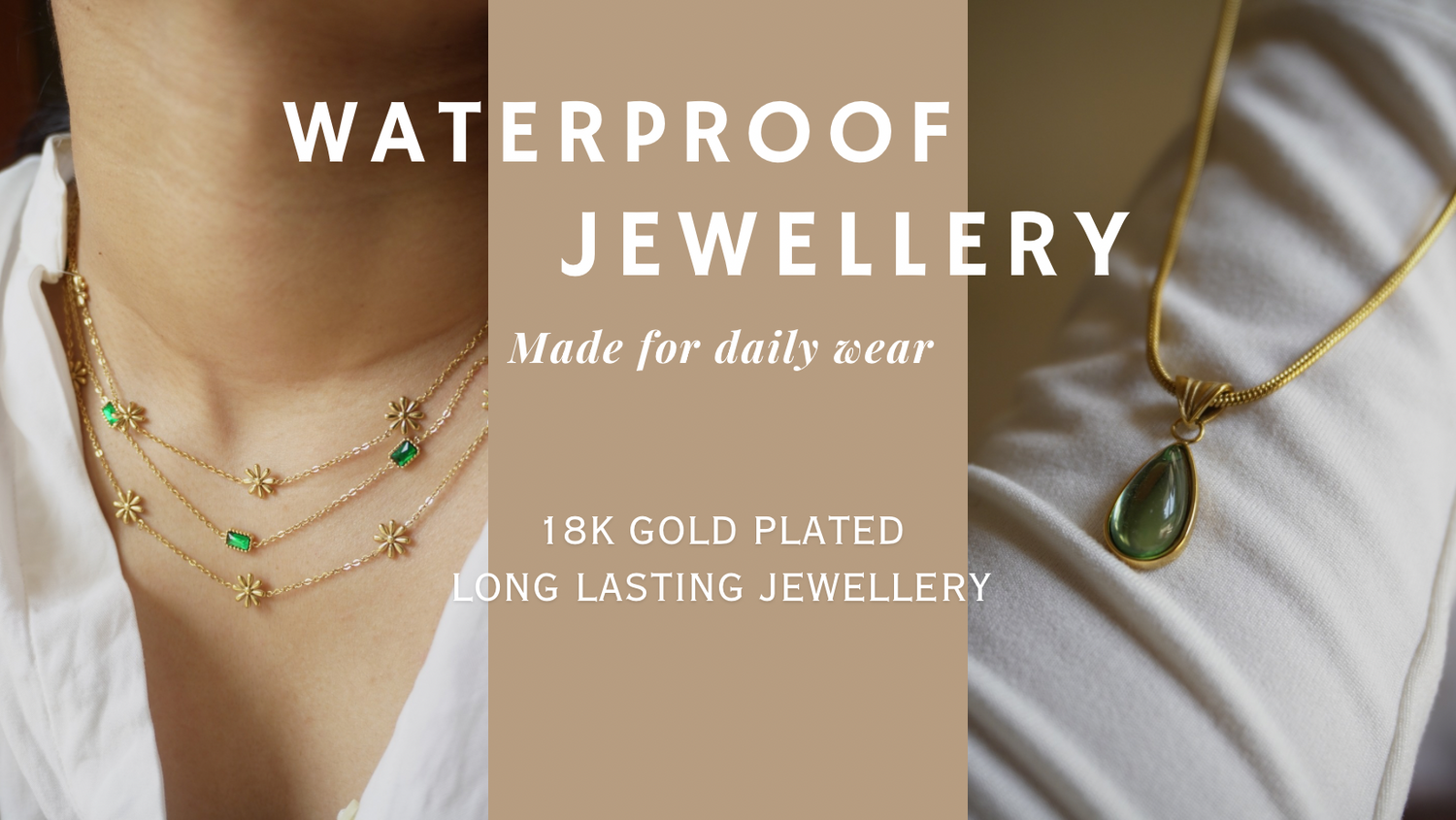 Waterproof Jewellery Online | Buy Anti Tarnish Jewellery Online – RosyWine